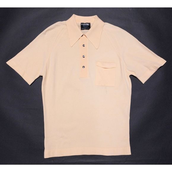 Puritan | Shirts | Vintage 6s Puritan Ban Lon Polo Mens Medium Knit ...